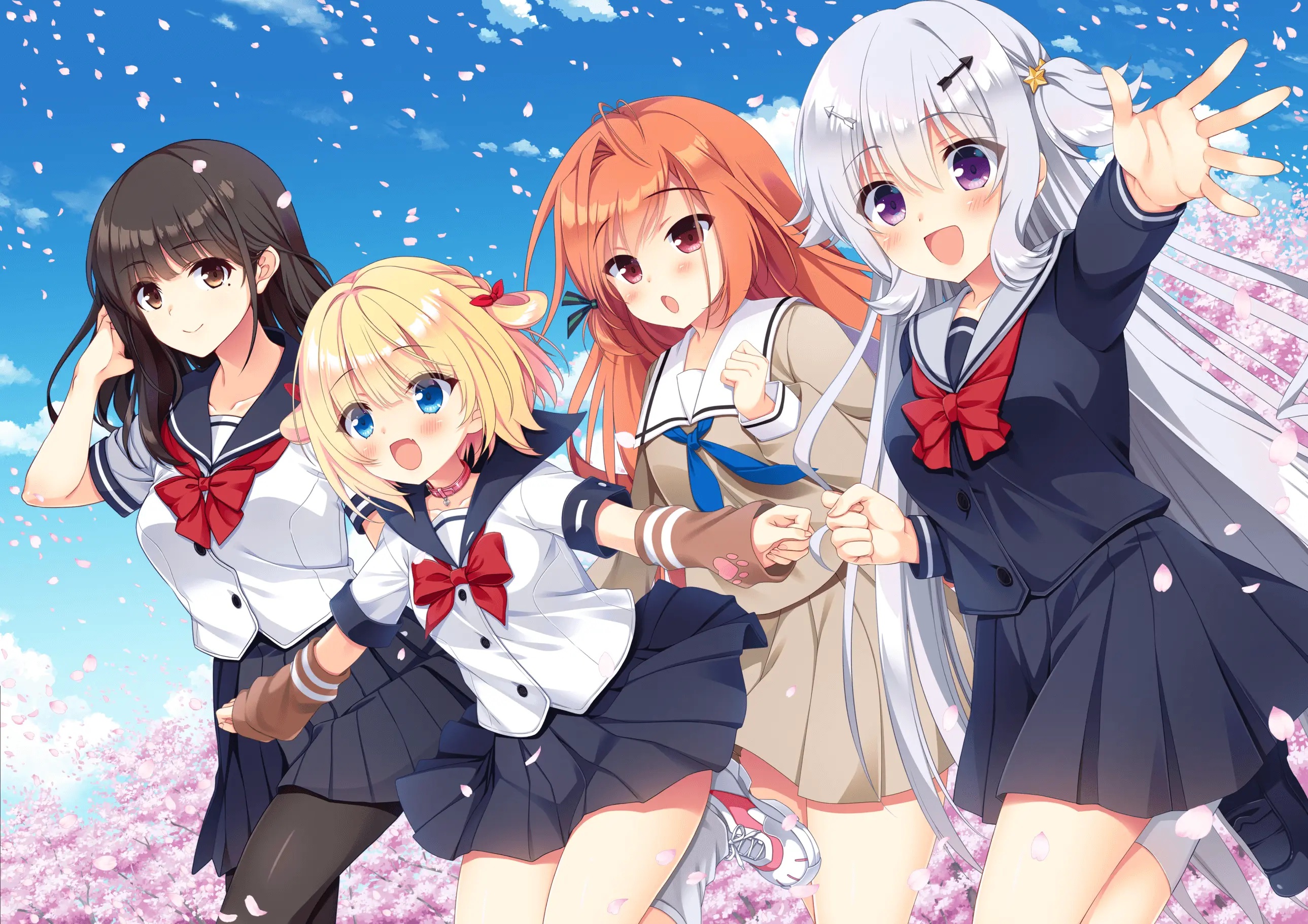 asa project fuyuichi monme sakura neko unasaka yuunagi seshina renai hajimemashite aizawa yukari ...